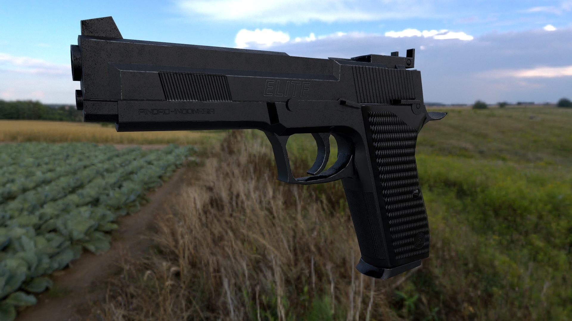 Weapon Gun Firearm 3D Model - TurboSquid 1446515