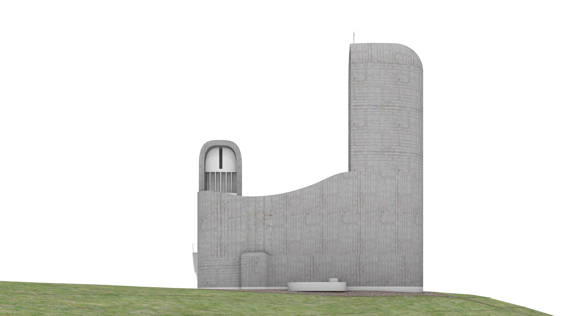 3D Model Ronchamp - TurboSquid 1880856