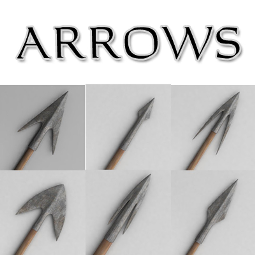 arrows 3d model