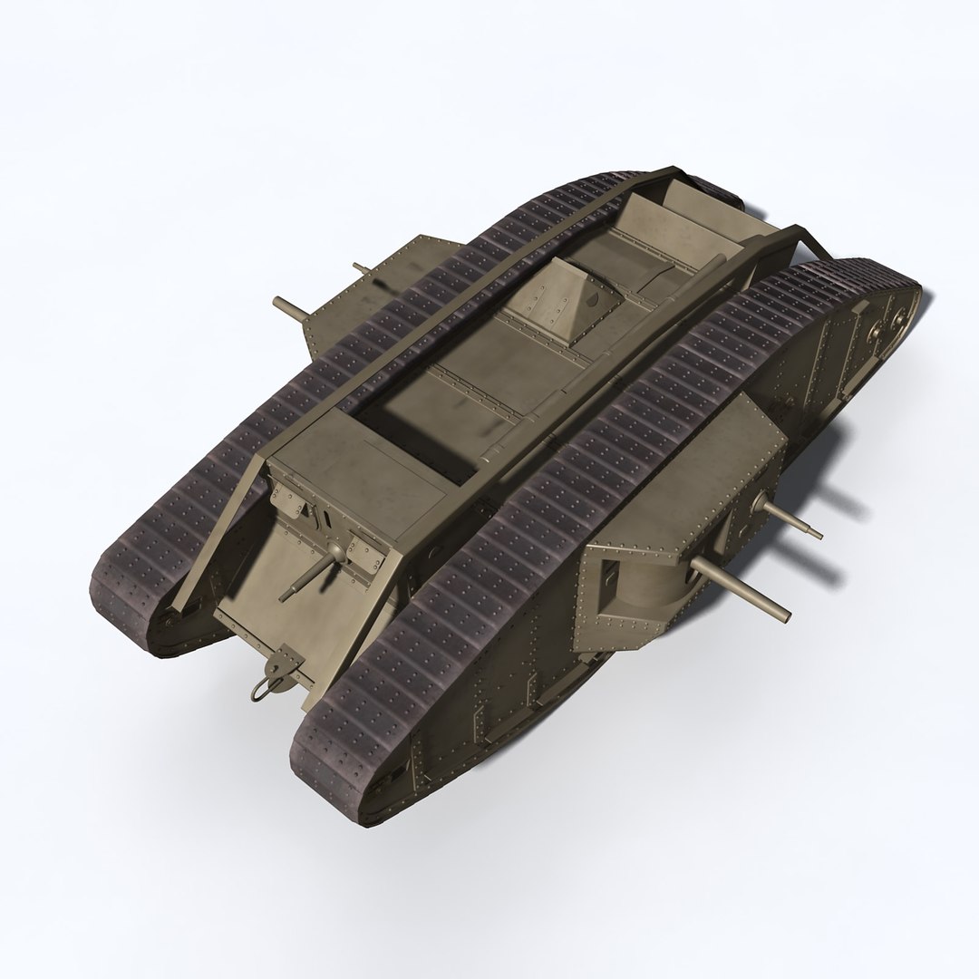 Mark Iv British Tank Fbx