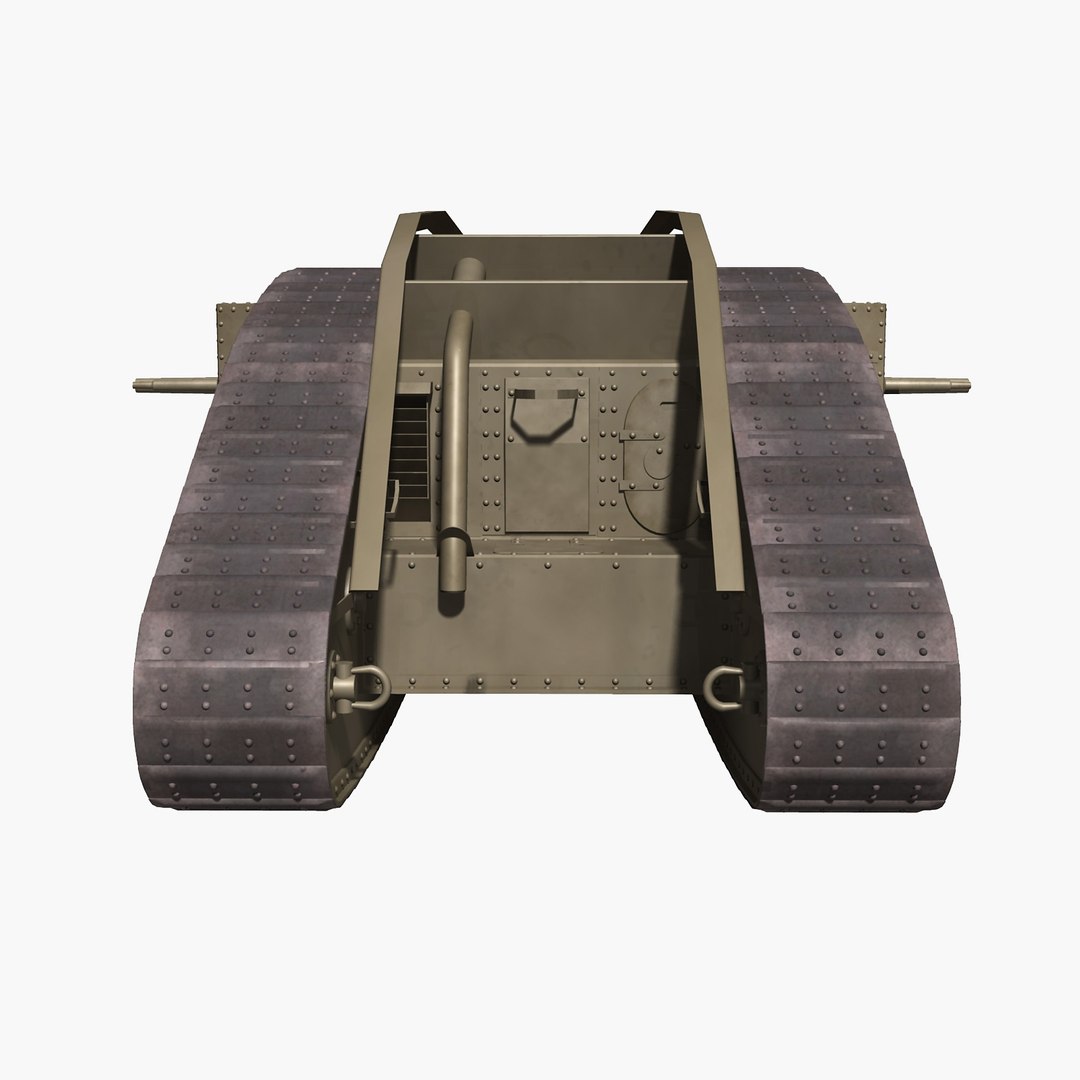 Mark Iv British Tank Fbx
