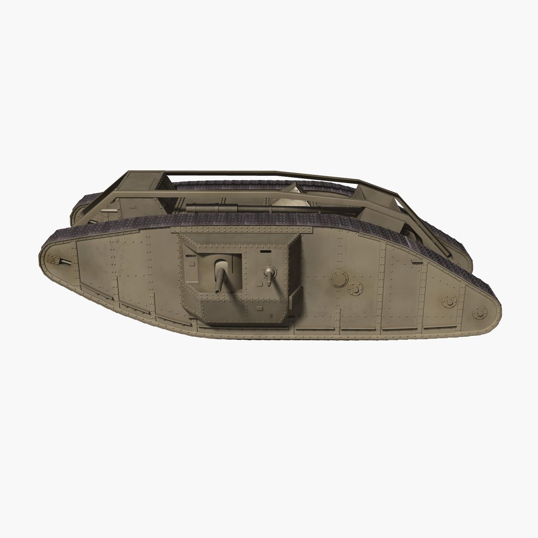Mark Iv British Tank Fbx