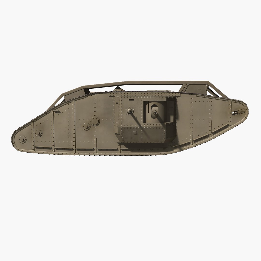 Mark Iv British Tank Fbx