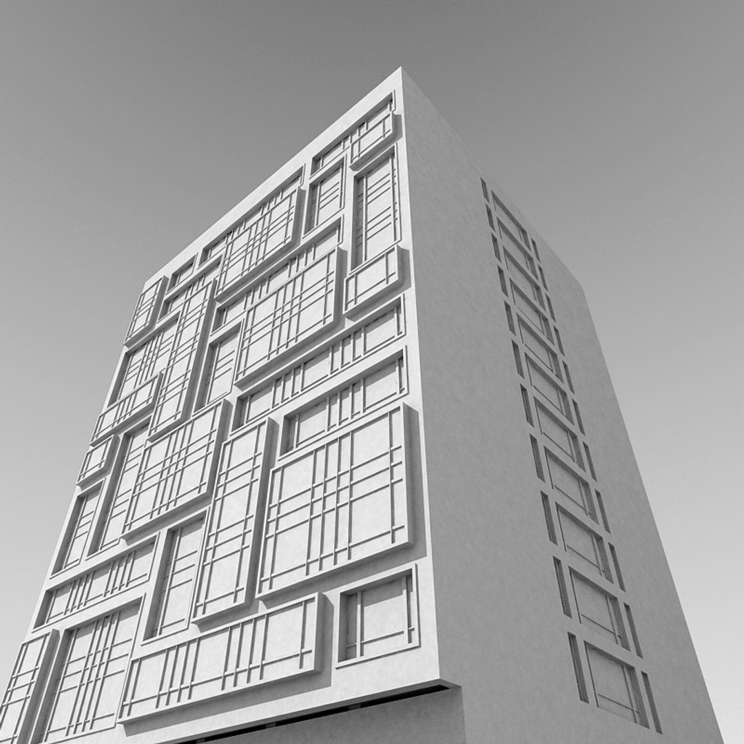 Modern Building 3d Max