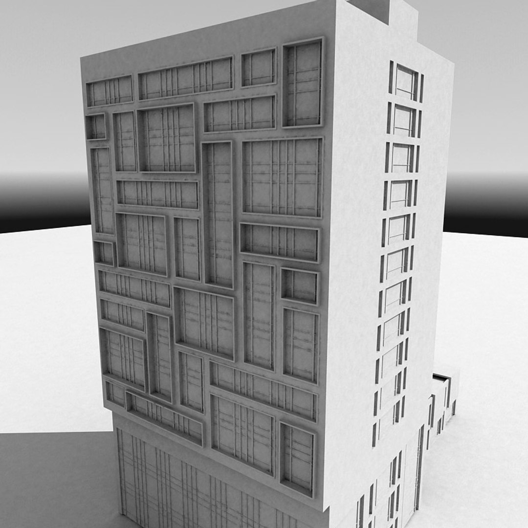Modern Building 3d Max