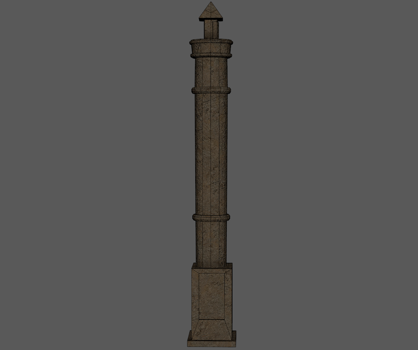 Free 3D Low Poly war Fantasy Column model - TurboSquid 1882494
