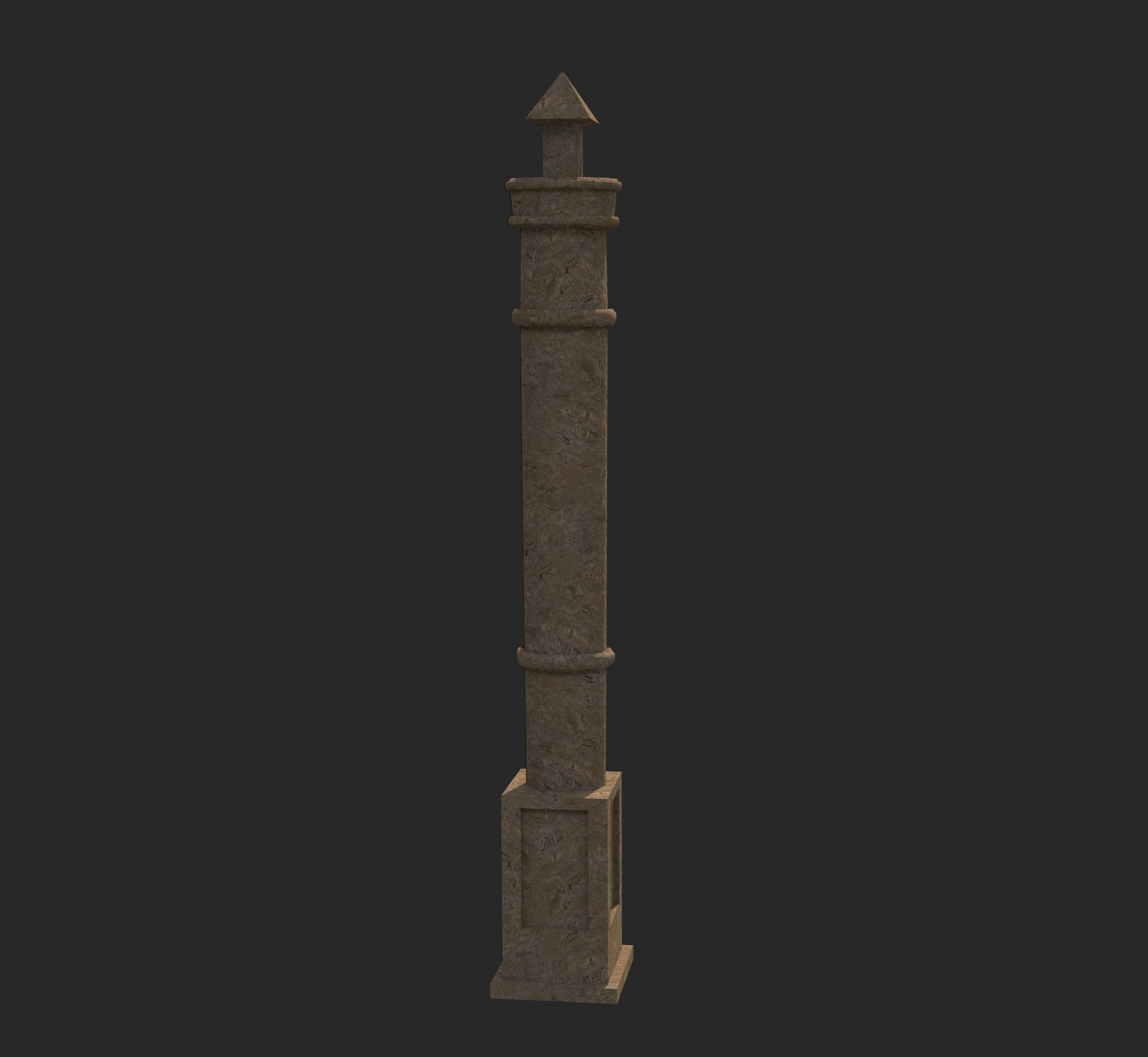 Free 3D Low Poly war Fantasy Column model - TurboSquid 1882494