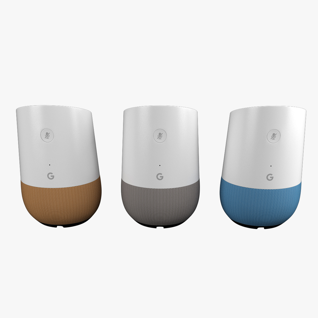 3D google home set - TurboSquid 1178881