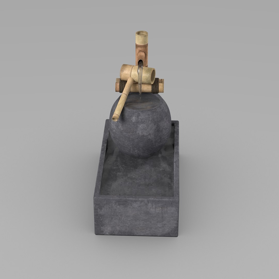 Balinese Water Fountain Gentong Style 3D Model - TurboSquid 2419888