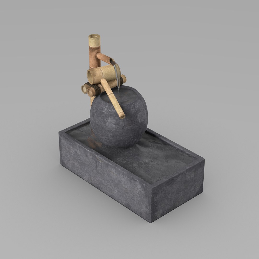 Balinese Water Fountain Gentong Style 3D Model - TurboSquid 2419888