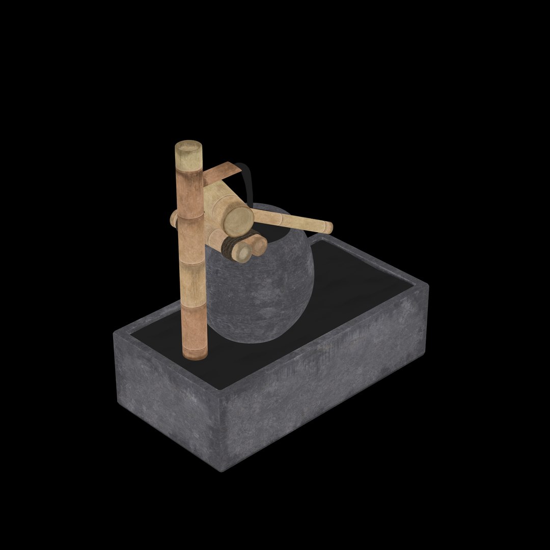 Balinese Water Fountain Gentong Style 3D Model - TurboSquid 2419888