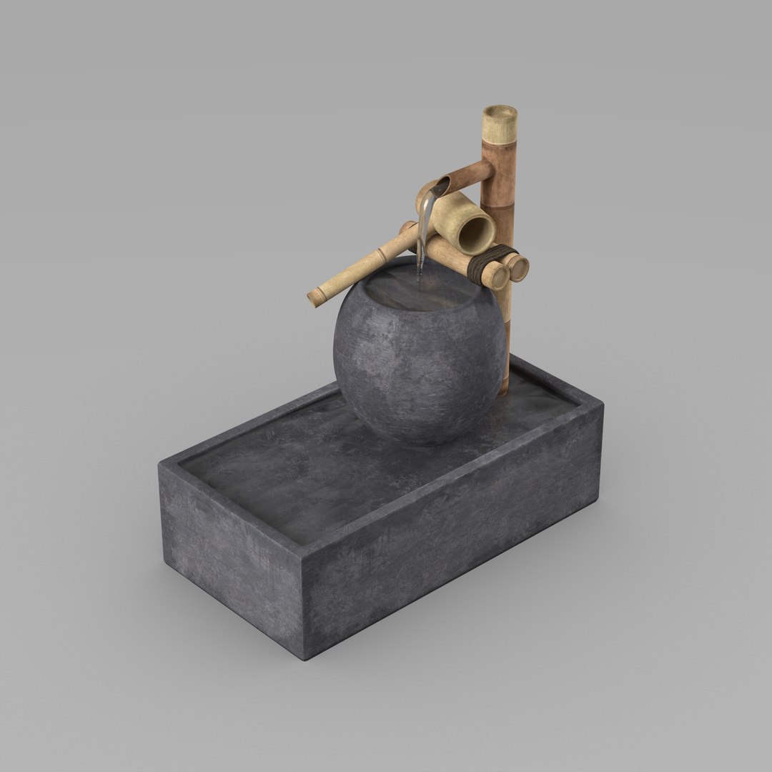 Balinese Water Fountain Gentong Style 3D Model - TurboSquid 2419888