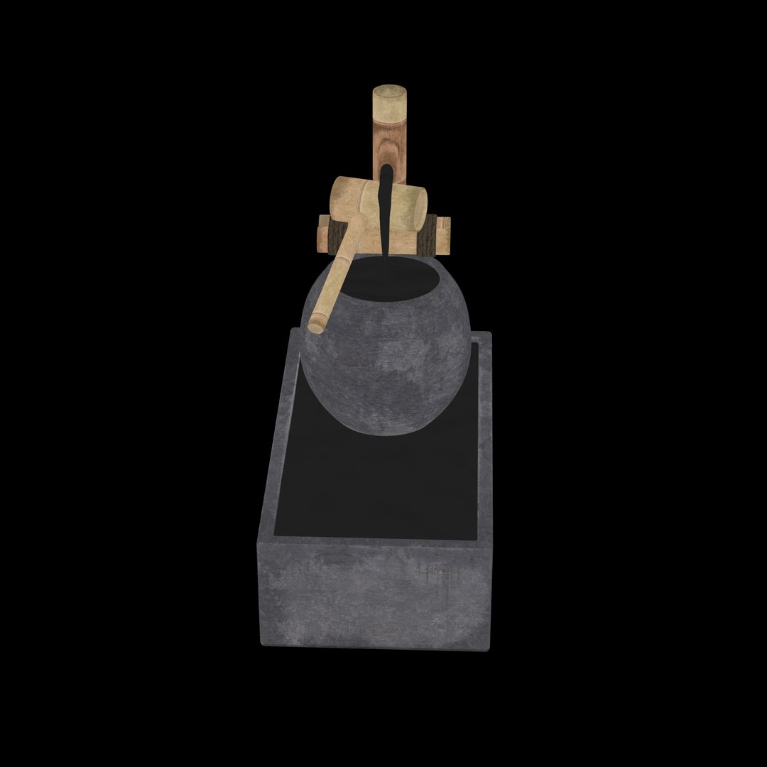 Balinese Water Fountain Gentong Style 3D Model - TurboSquid 2419888