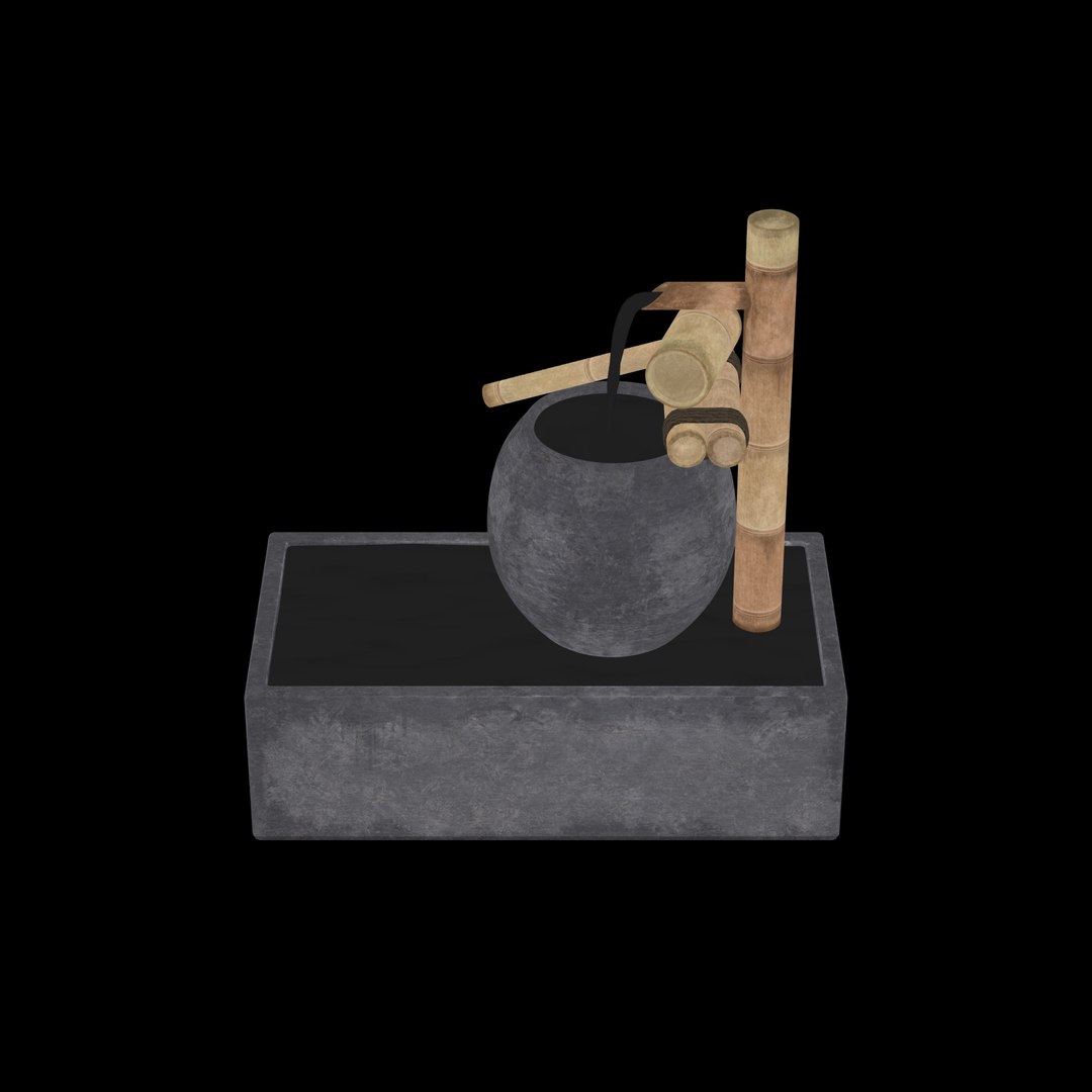 Balinese Water Fountain Gentong Style 3D Model - TurboSquid 2419888