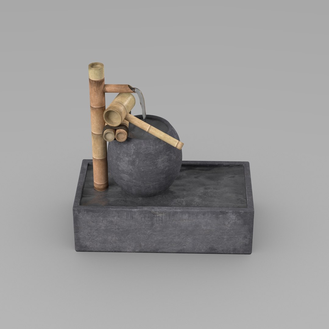 Balinese Water Fountain Gentong Style 3D Model - TurboSquid 2419888