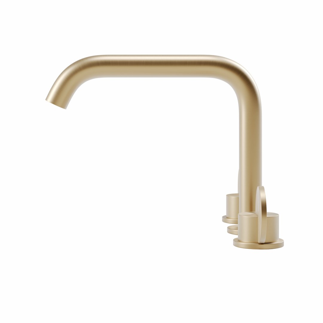 Limon Three Hole Washbasin Tap Set By AGAPE DESIGNDESCRIPTION 3D Model ...