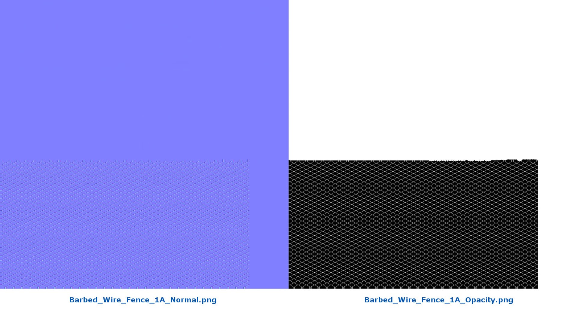 Barbed Wire Fence 1a Model - TurboSquid 1303484