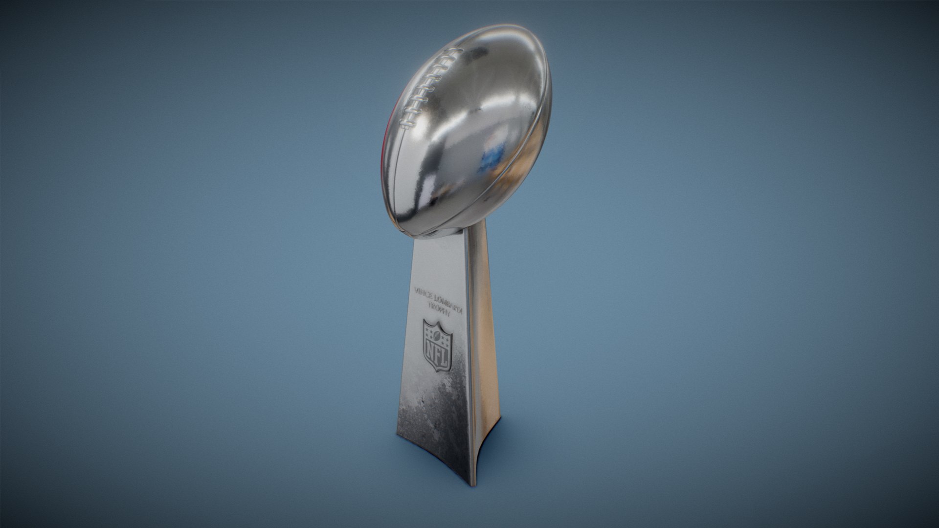 modelo 3d NFL Super Bowl Vince Lombardi Trophy - TurboSquid 1989853