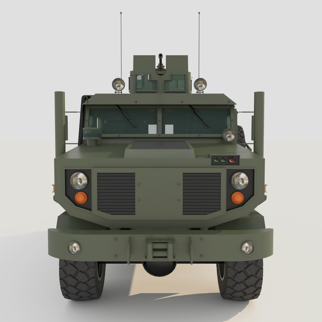 3D Mrap Armored Vehicle Interior - TurboSquid 1600499