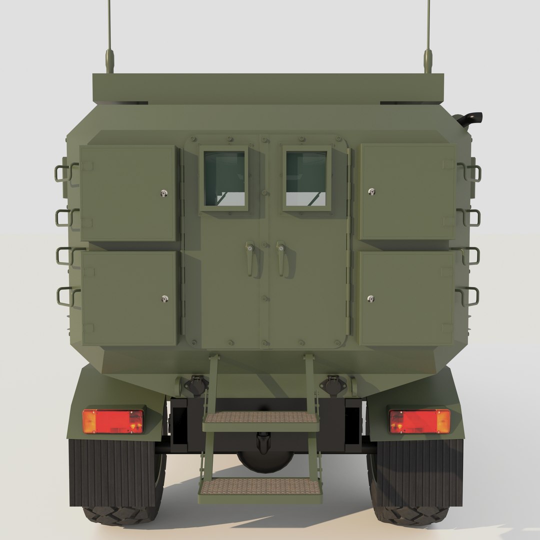 3D Mrap Armored Vehicle Interior - TurboSquid 1600499