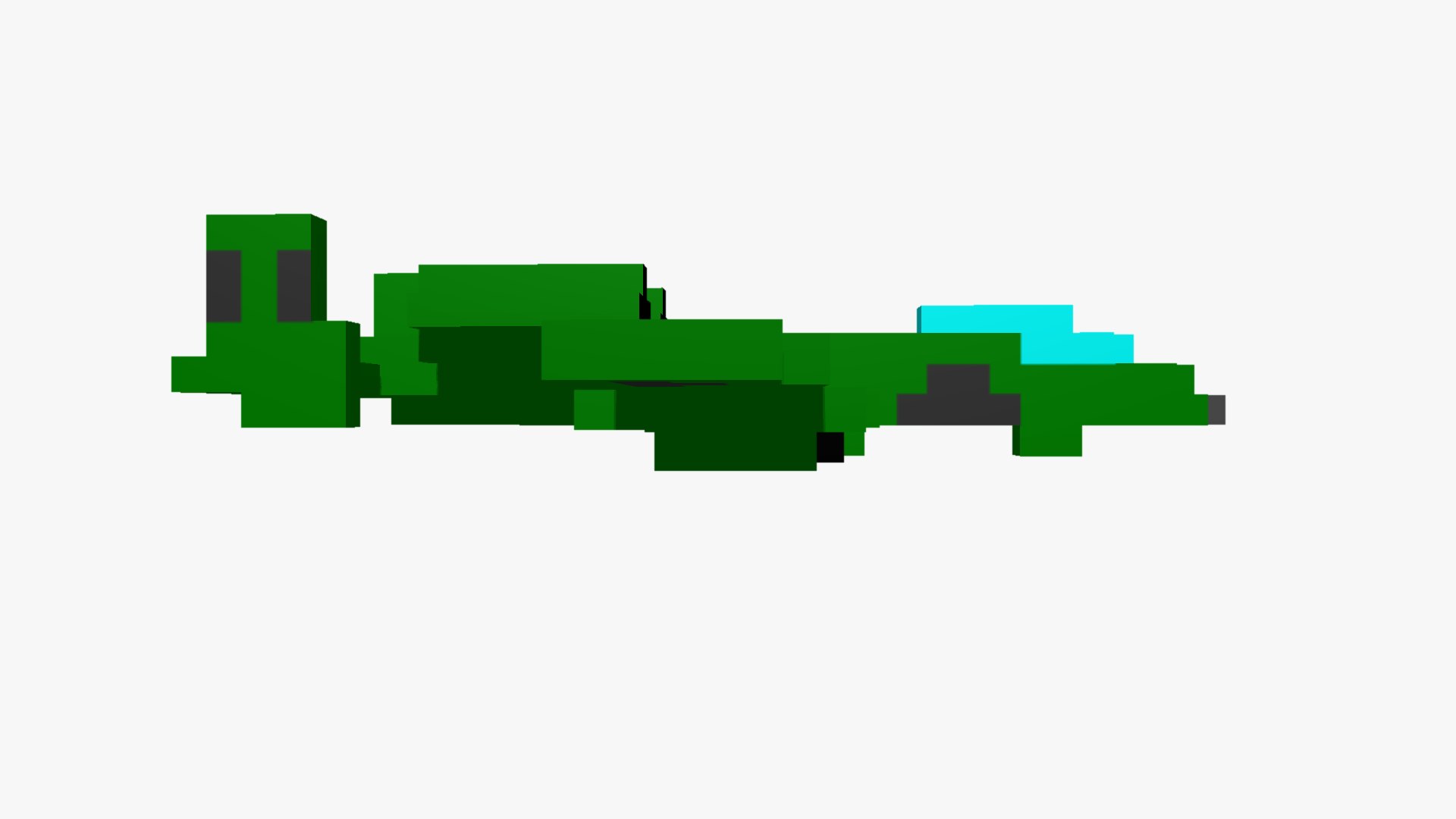 A10 Thunderbolt 2 - Pixelated 3D Model - TurboSquid 1892033