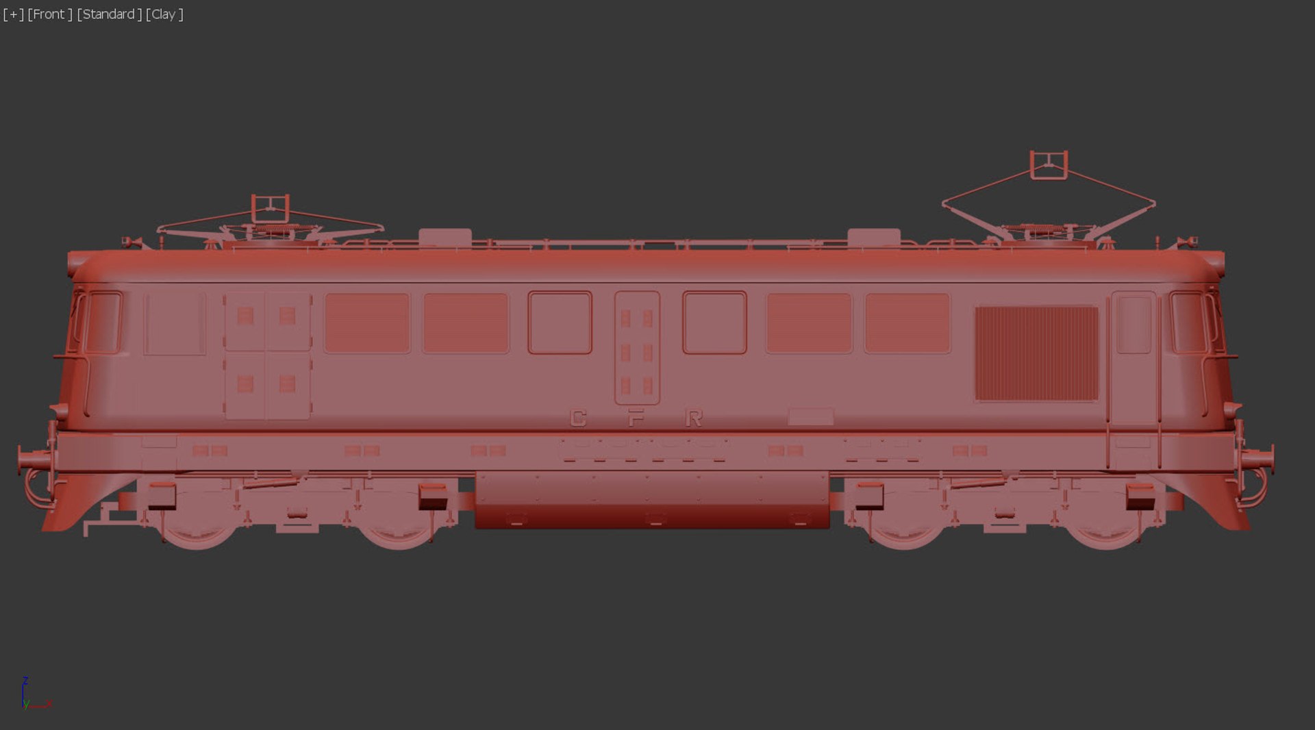 3D model Electric locomotive - TurboSquid 1997071