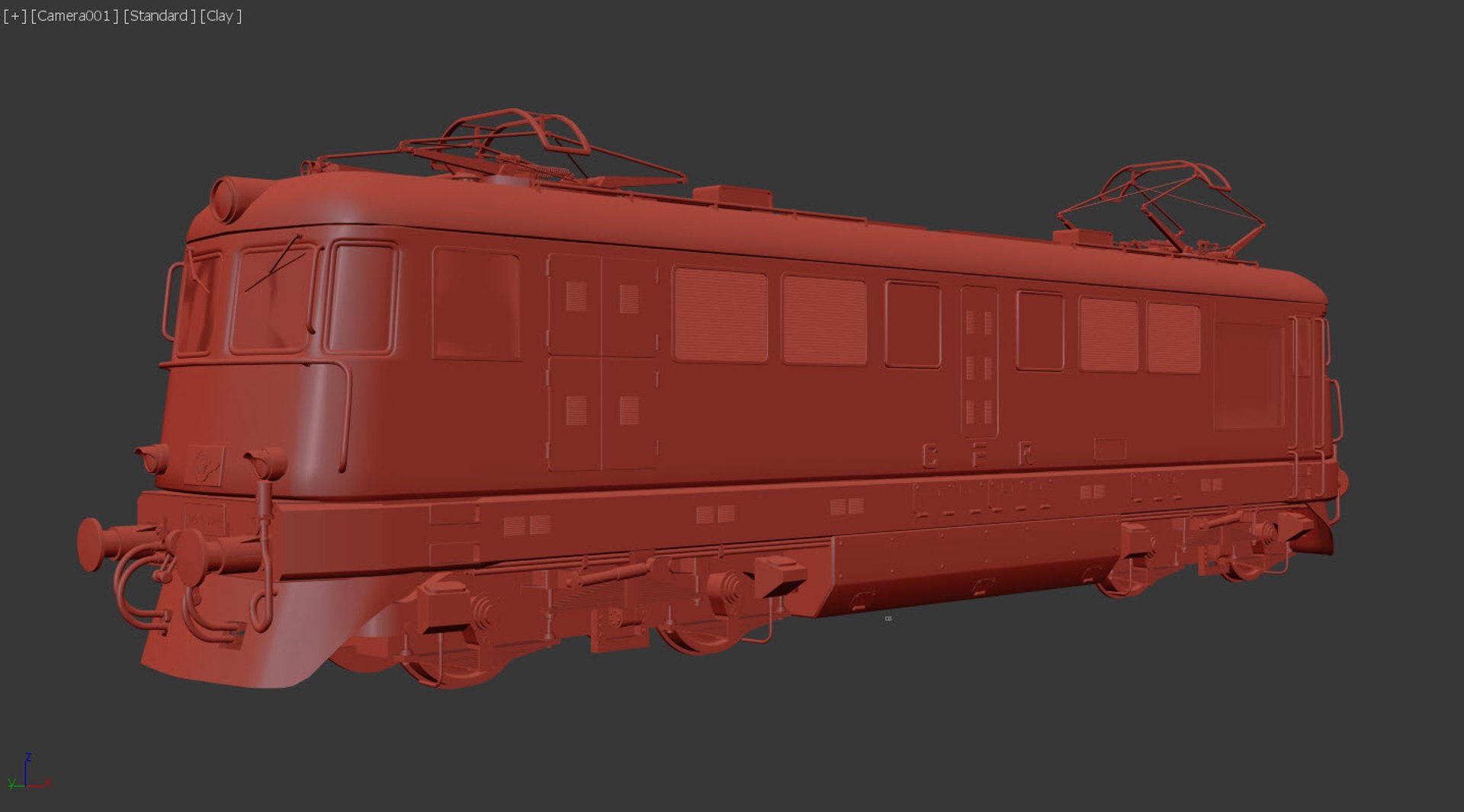 3D model Electric locomotive - TurboSquid 1997071