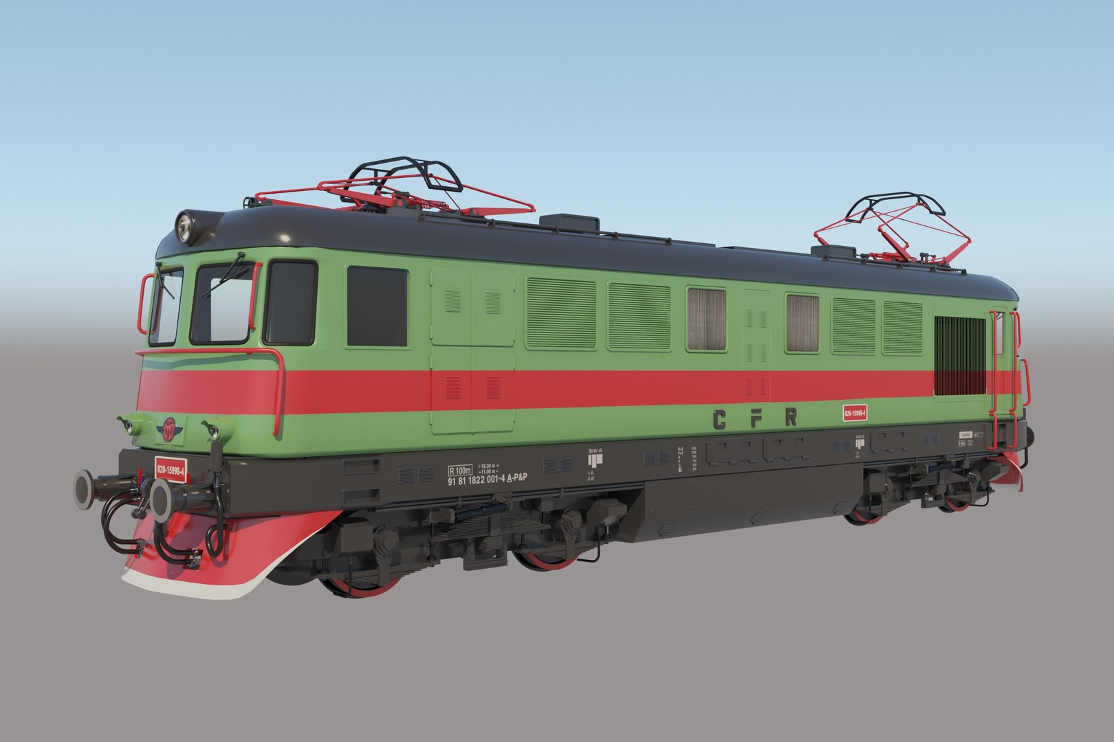 3D model Electric locomotive - TurboSquid 1997071