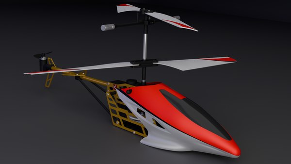 modelo 3d Helicóptero RC - TurboSquid 2289204