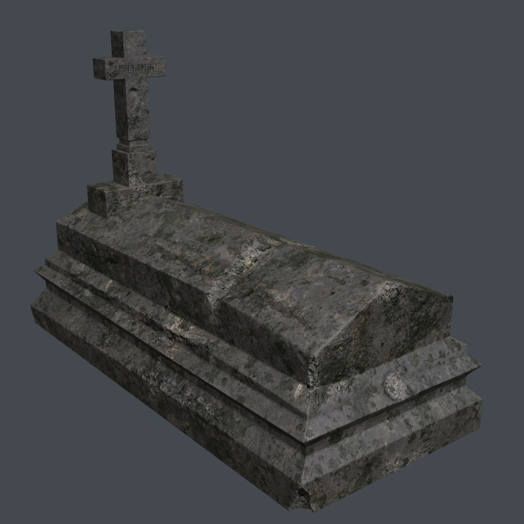 3d gravestone ready unity