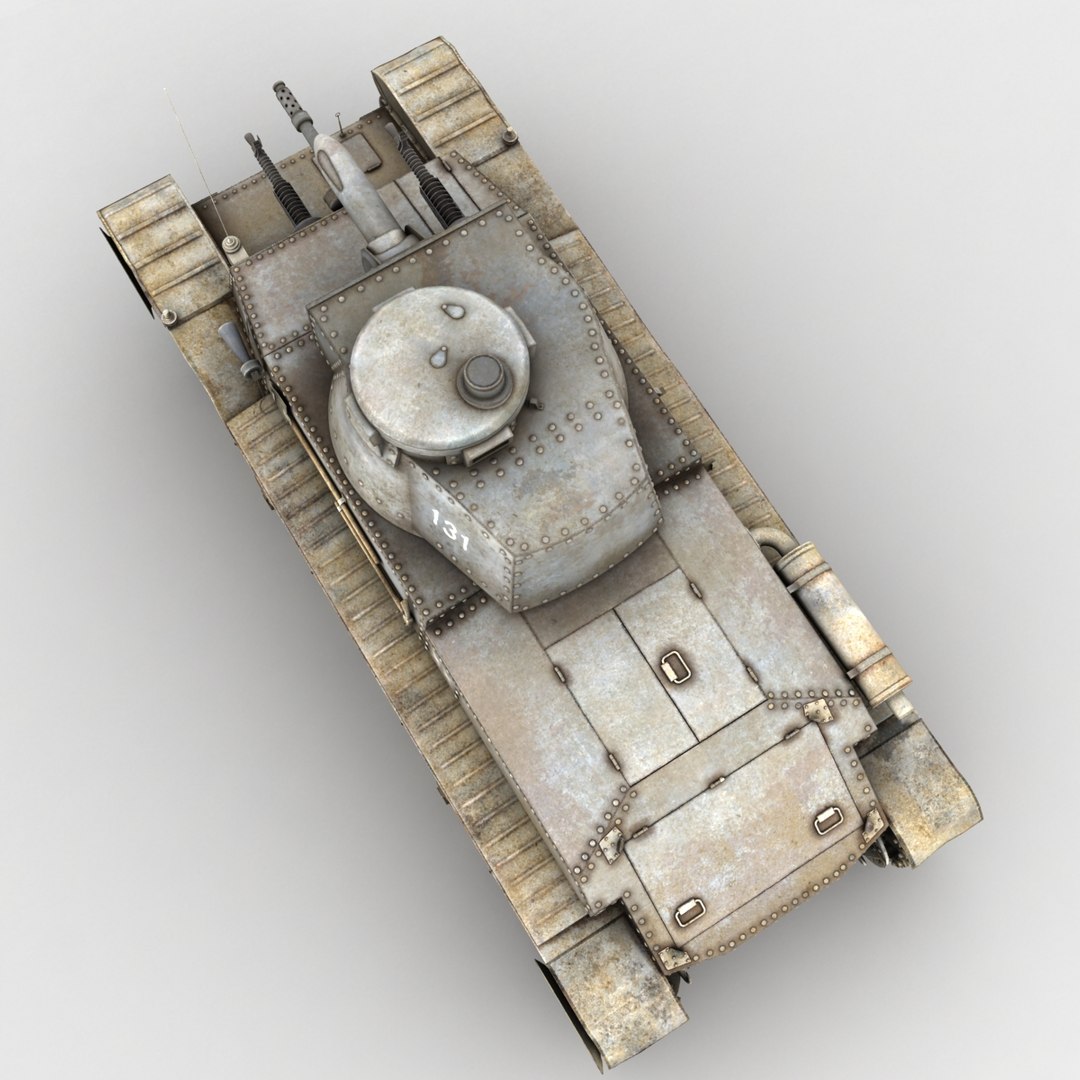 Lt Light Tank 3d Max