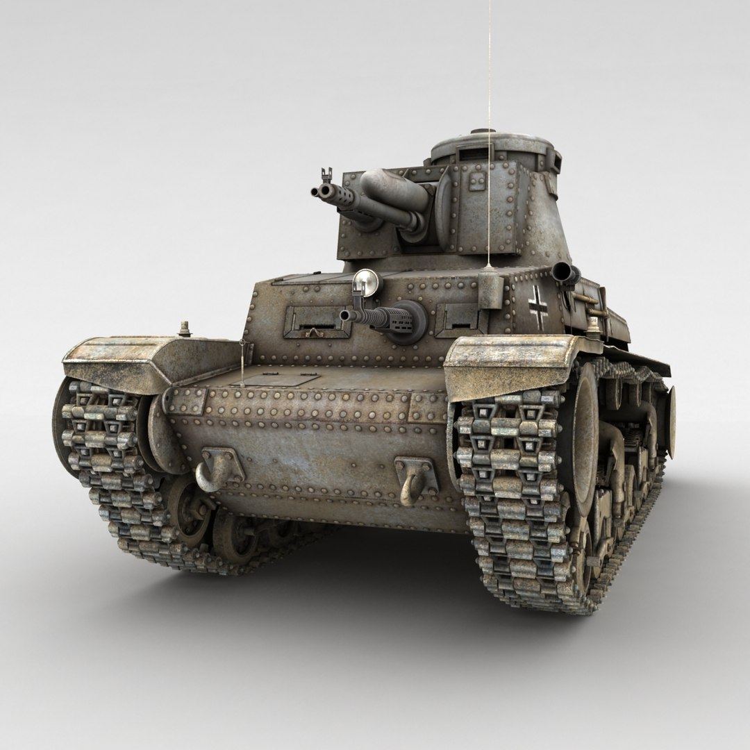 Lt Light Tank 3d Max