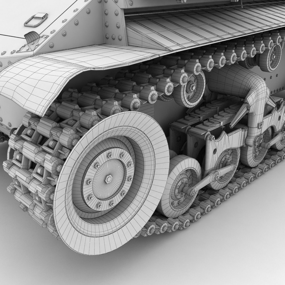Lt Light Tank 3d Max