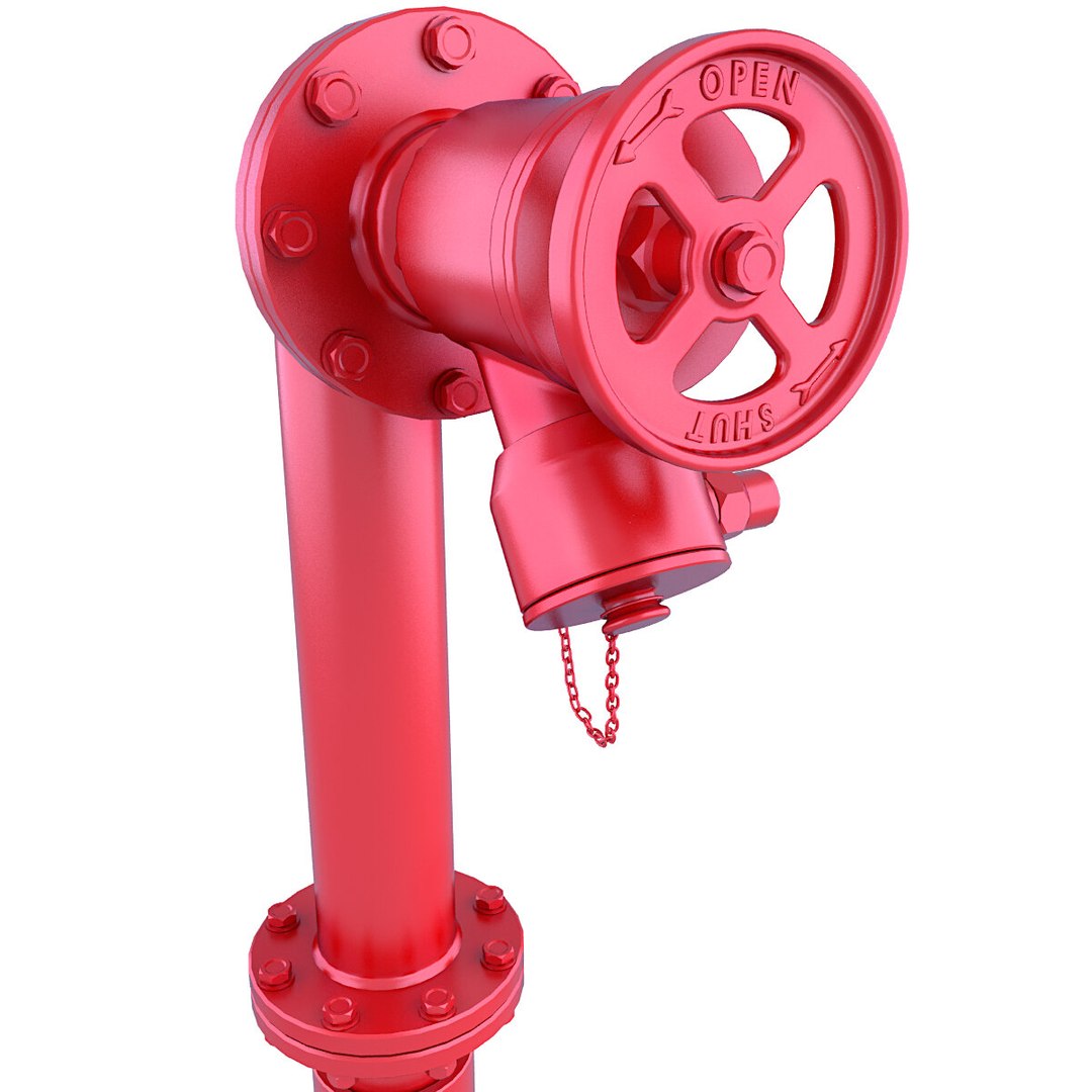 3D Model Fire Equipment Hydrants V10 - TurboSquid 2423088