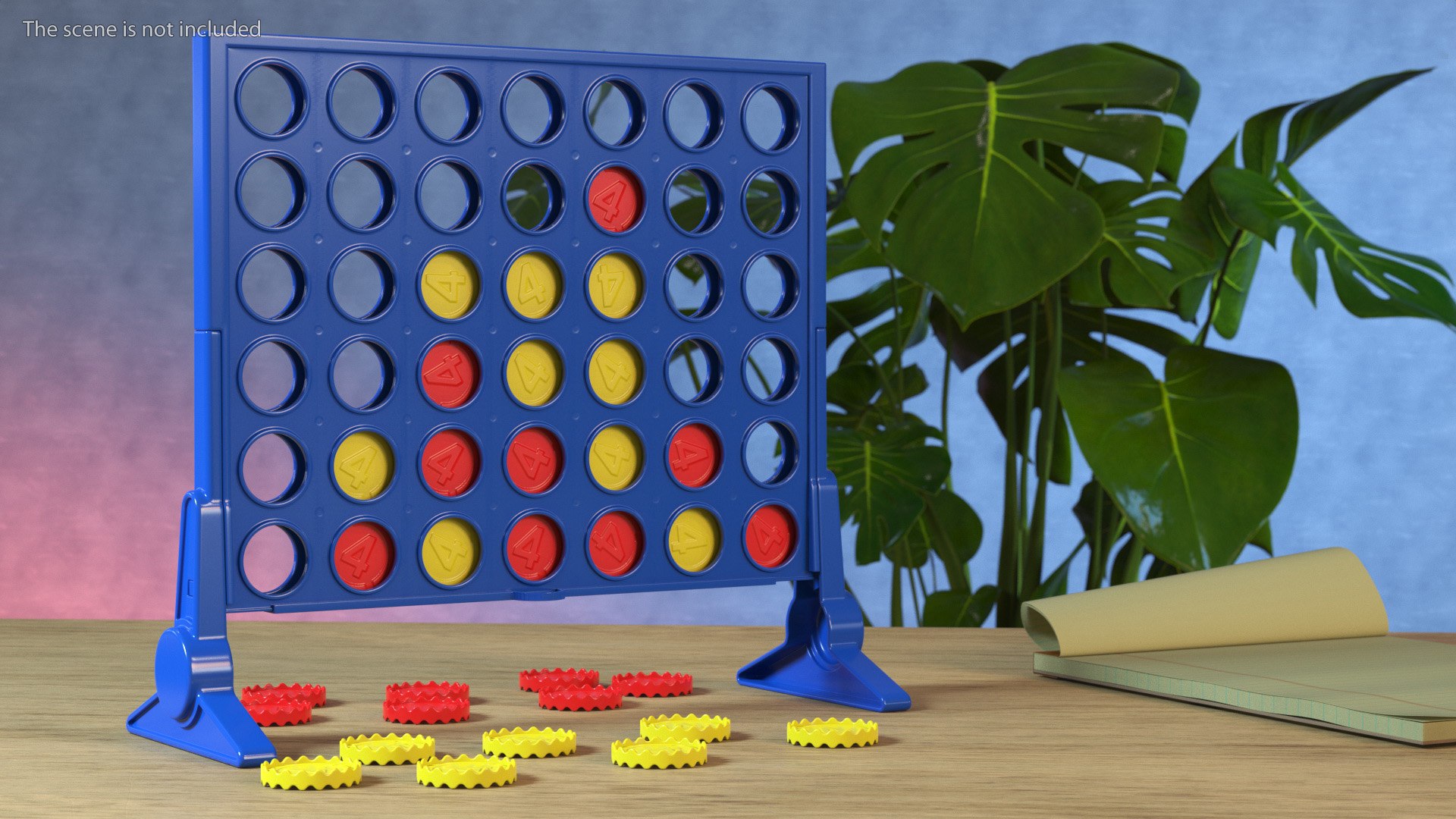 3D Puissance 4 Board Game Model - TurboSquid 1971780