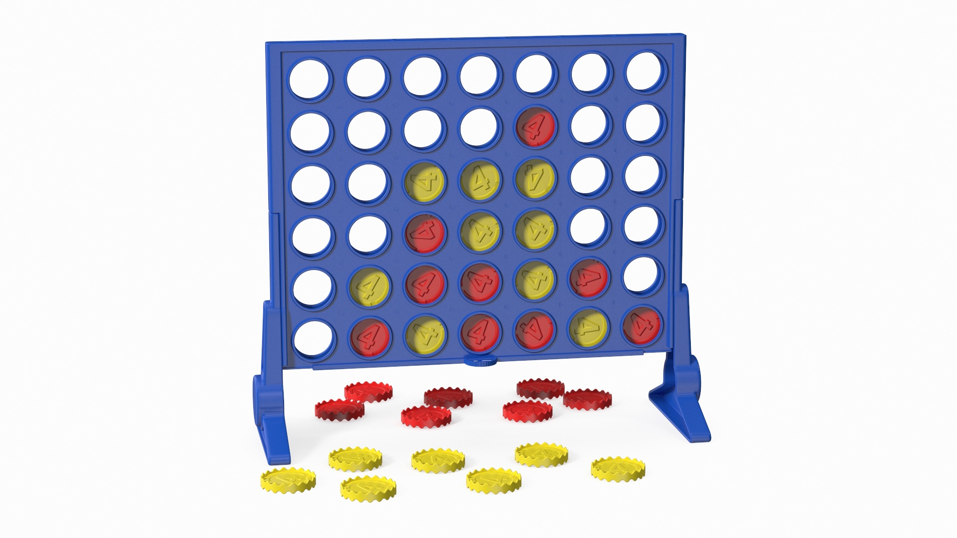 3D Puissance 4 Board Game Model - TurboSquid 1971780