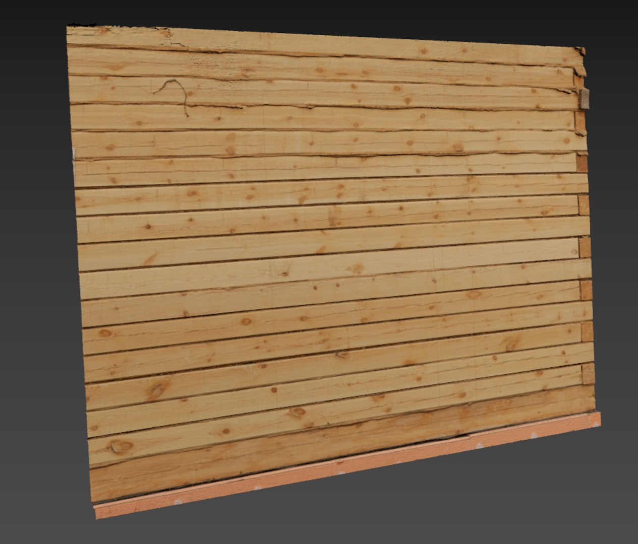 Ultra Realistic Wooden Beam 3D Model - TurboSquid 1406780