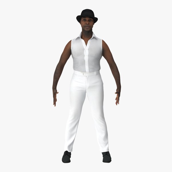 modelo 3d Andrew Dancing Uniform A Pose - TurboSquid 2071922