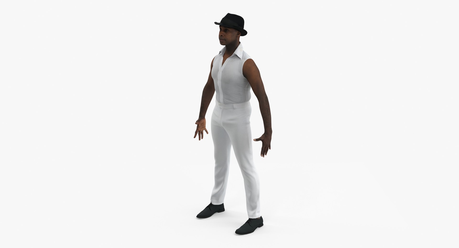 Andrew Dancing Uniform A Pose 3D - TurboSquid 2071922