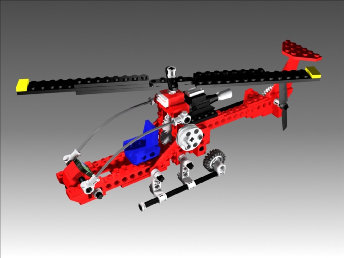 Maya Lego Helicopter