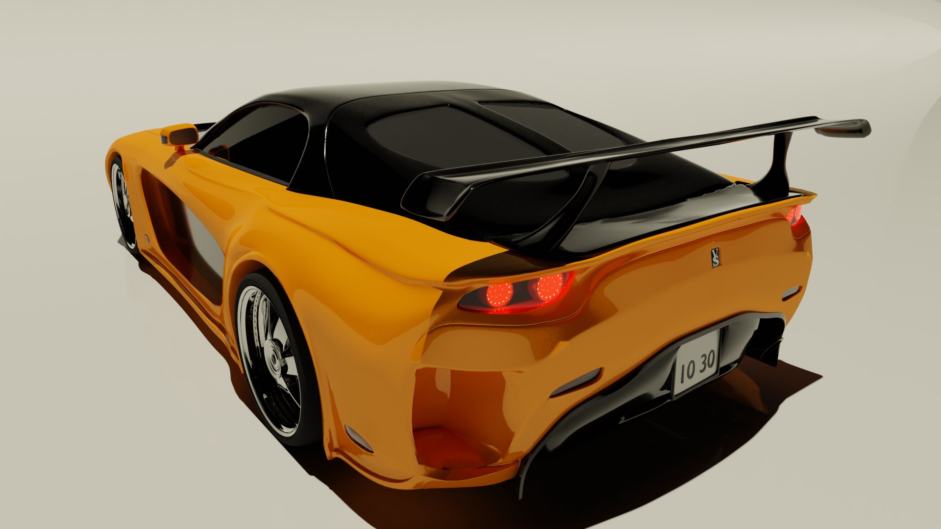Han's Mazda RX-7 Veilside 3D - TurboSquid 1757441