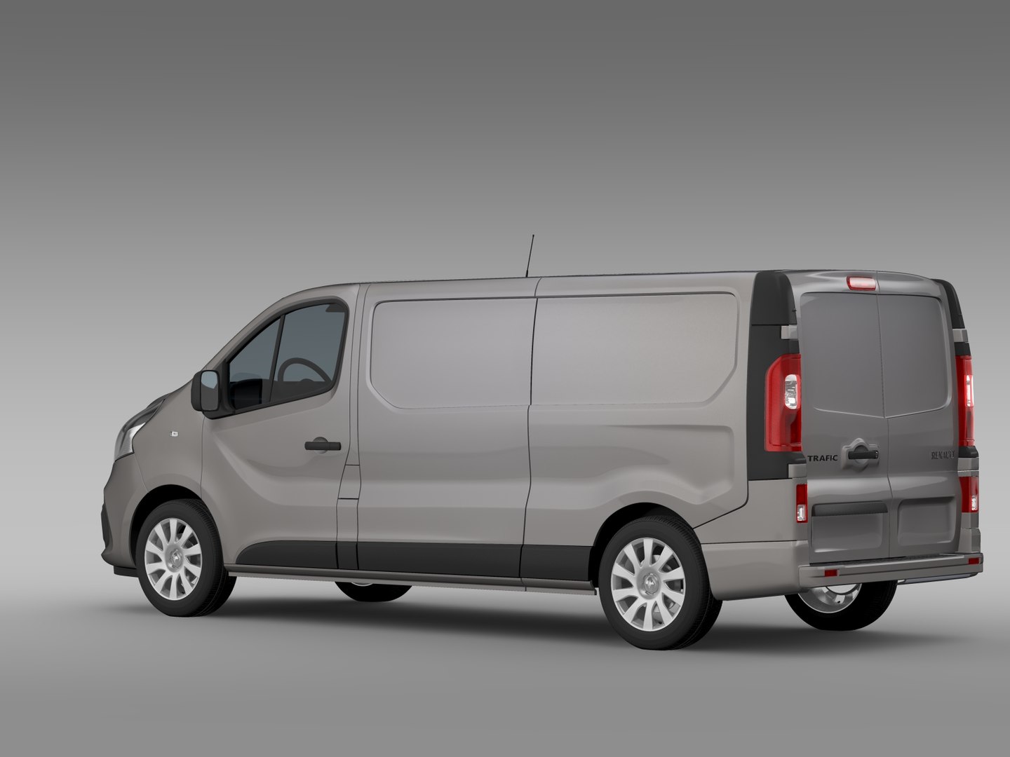 3d renault trafic l2h1 van