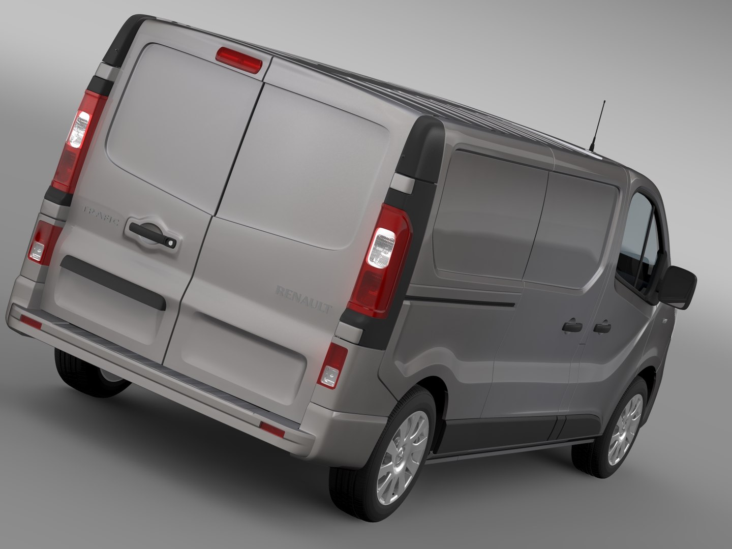3d renault trafic l2h1 van