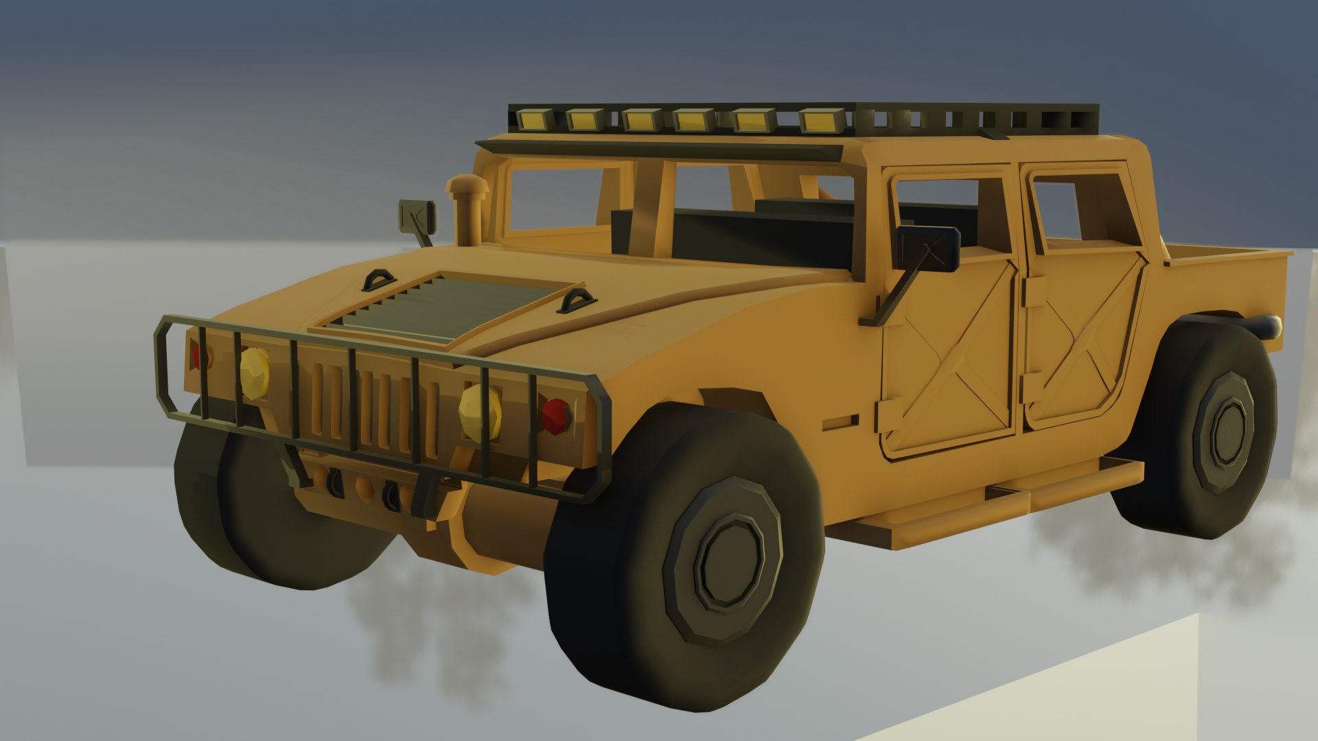 Humvee 3D Model - TurboSquid 1474380