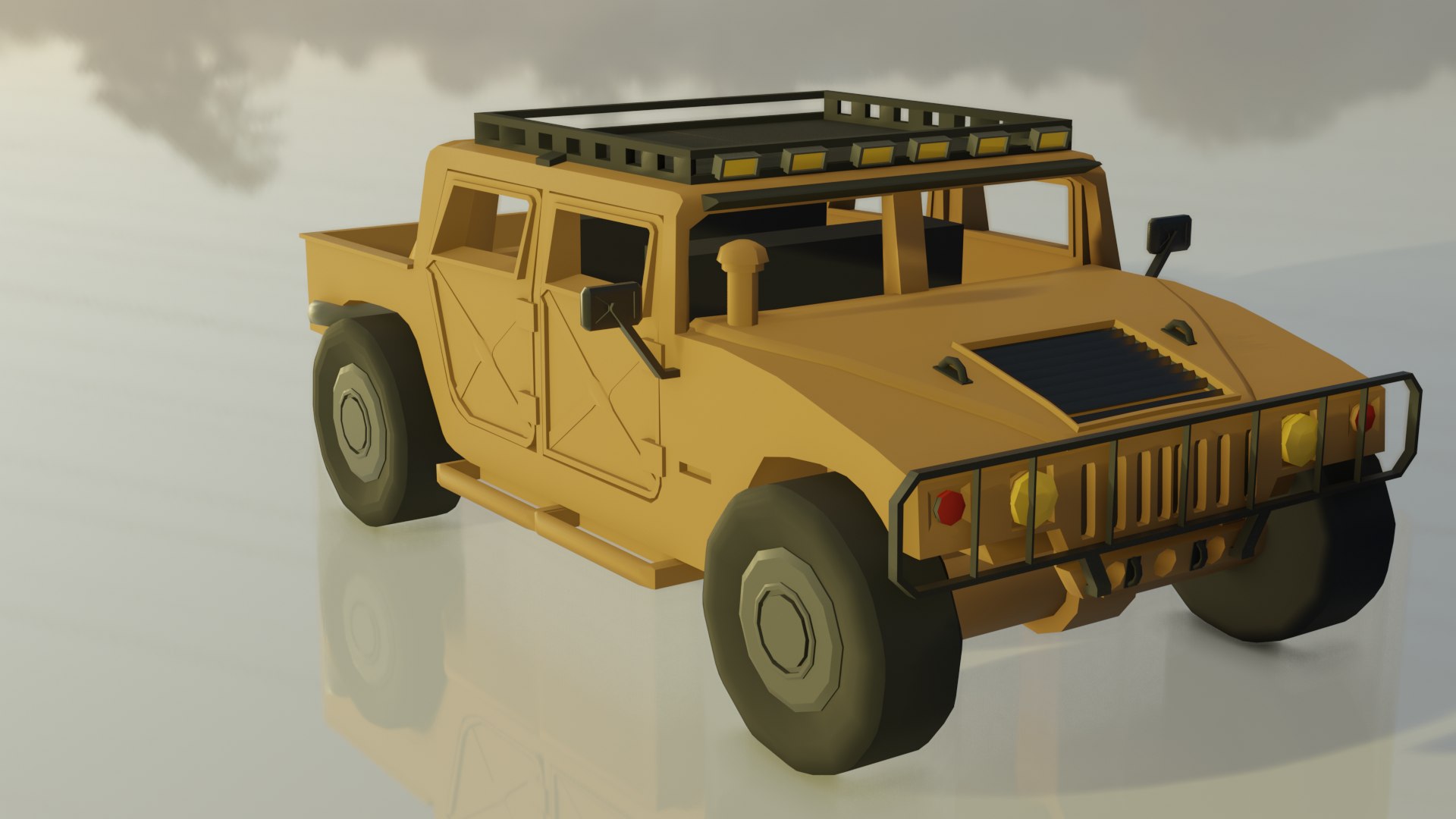 Humvee 3D Model - TurboSquid 1474380