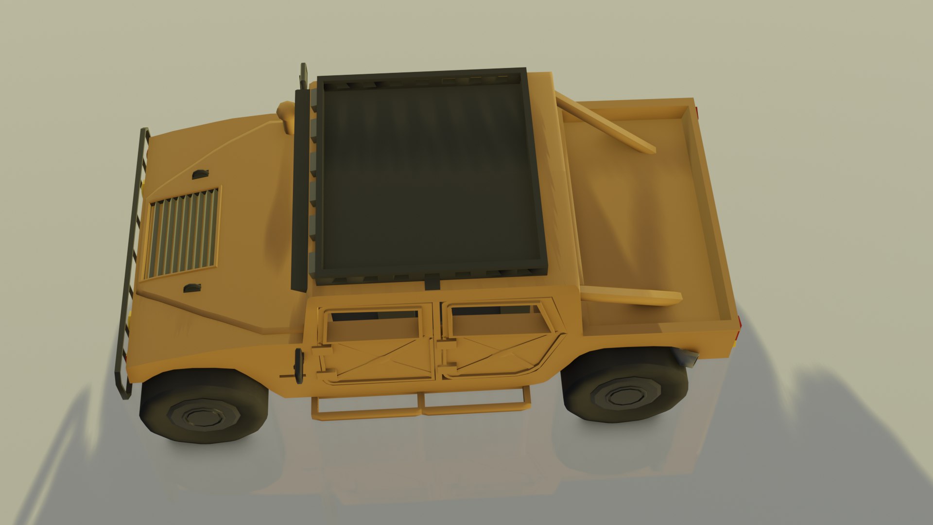 Humvee 3D Model - TurboSquid 1474380
