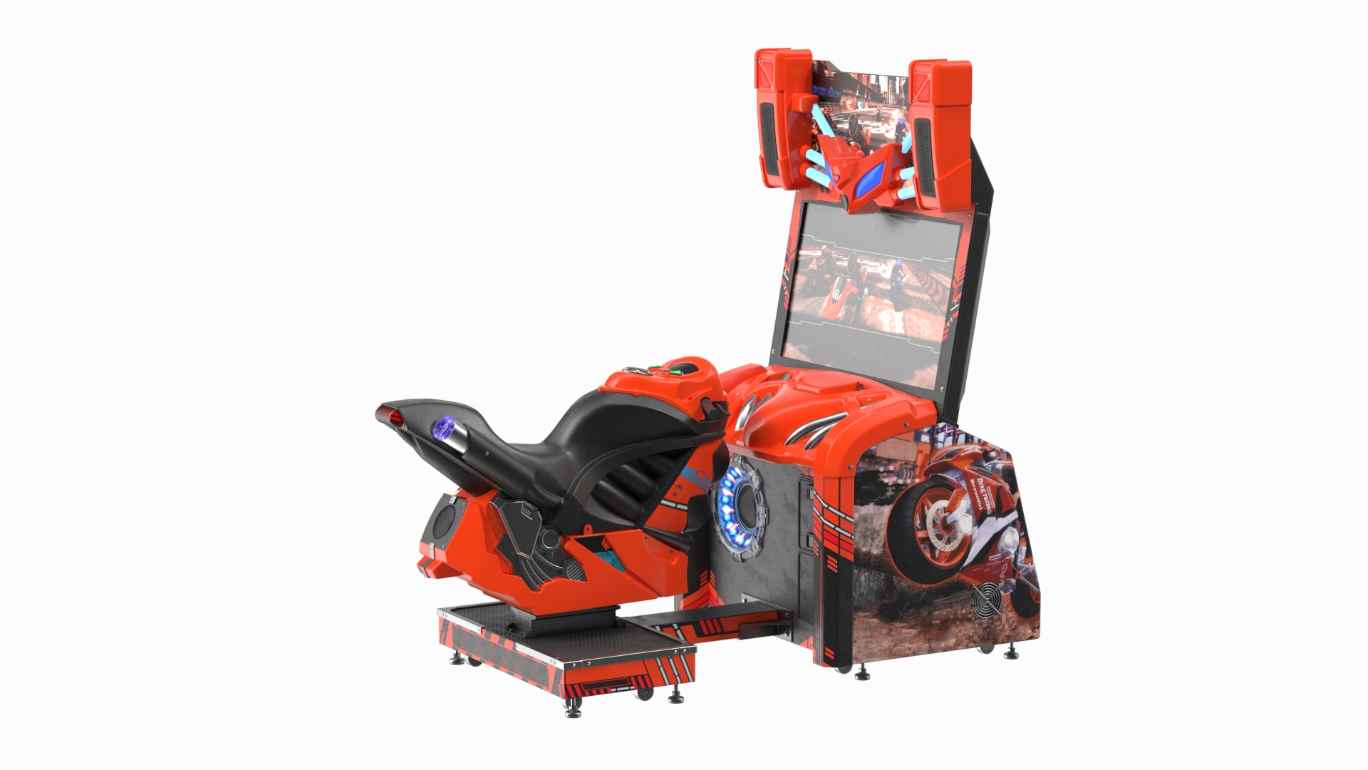 3D Motorcycle Racing Arcade Machine ON - TurboSquid 1748306