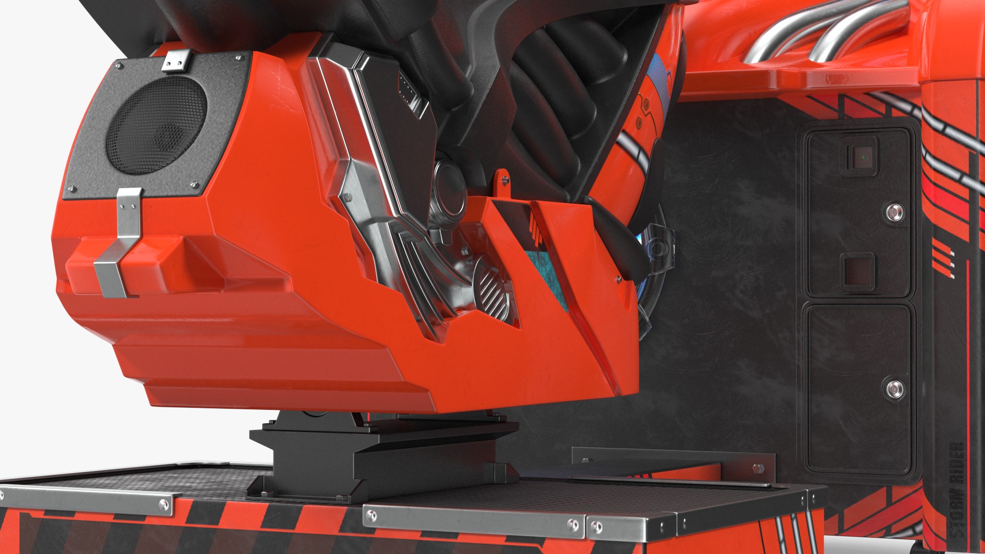 3D Motorcycle Racing Arcade Machine ON - TurboSquid 1748306