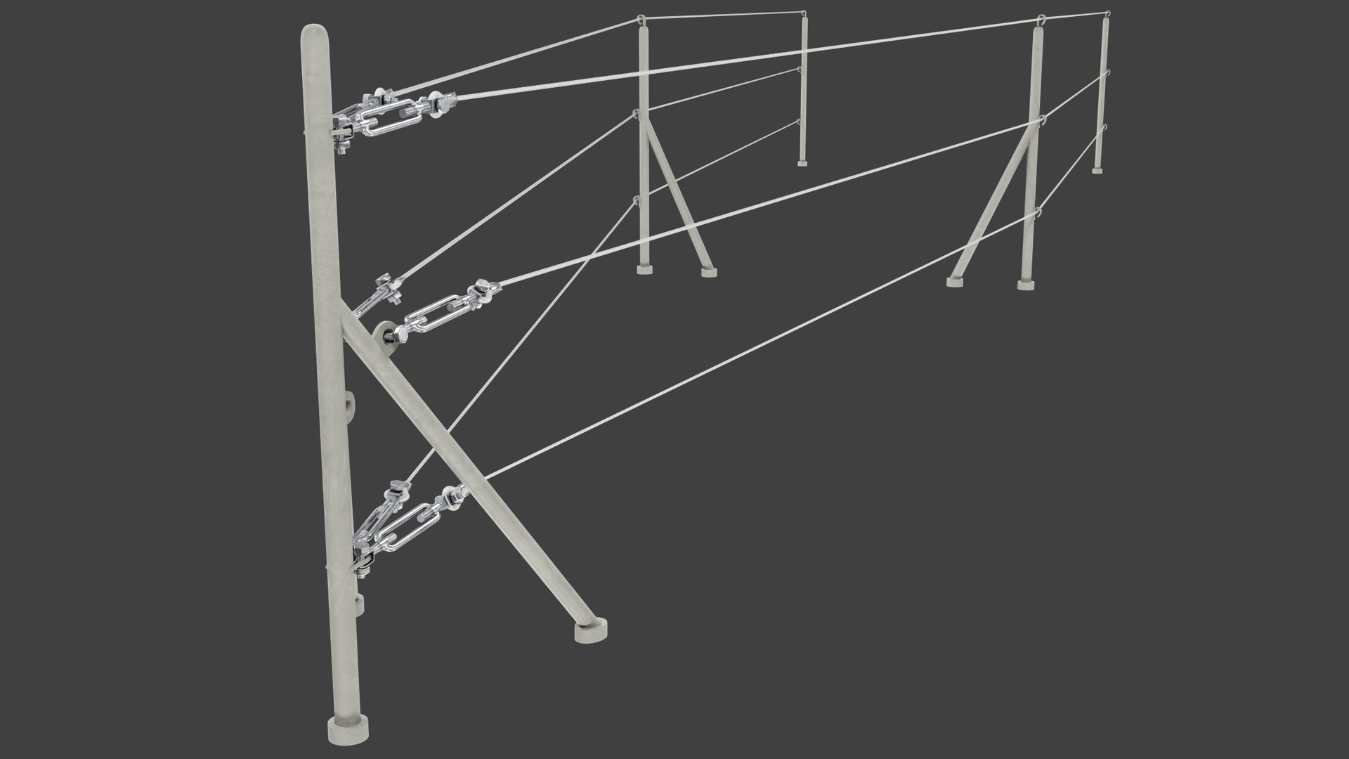 Ship Handrails V3 3D - TurboSquid 2103233