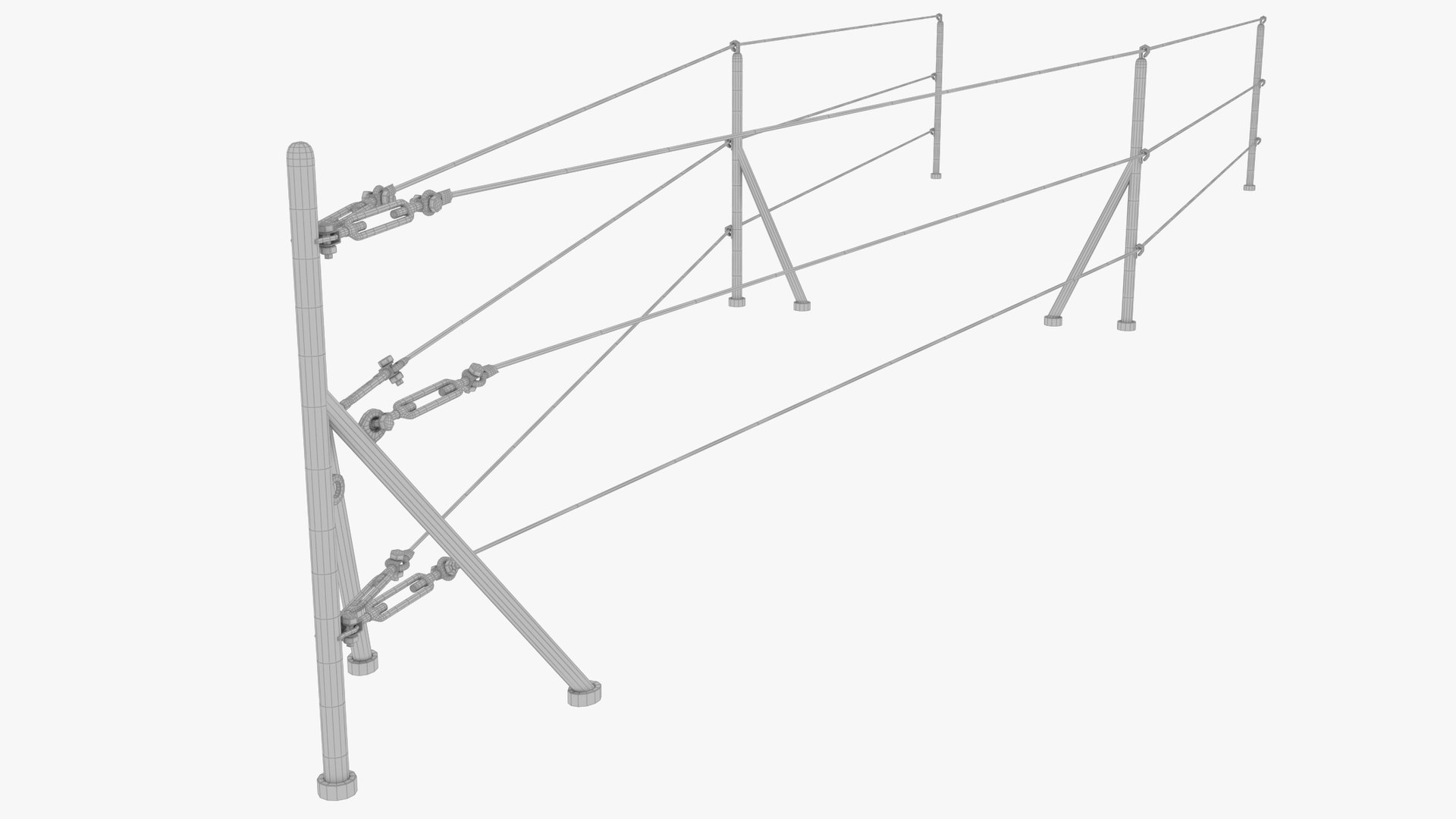 Ship Handrails V3 3D - TurboSquid 2103233